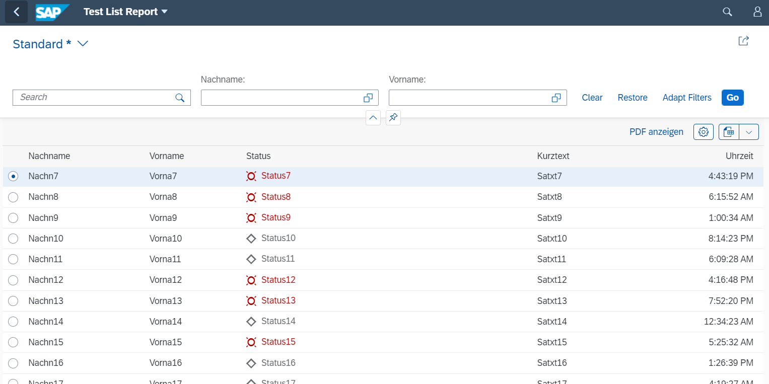 PDF Anzeigen In Fiori Elements List Report Mit OData V2 Und Einer 